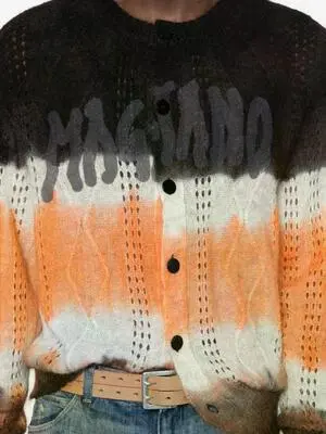 MAGLIANO Psychedelic Bimbo Cardigan - Orange
