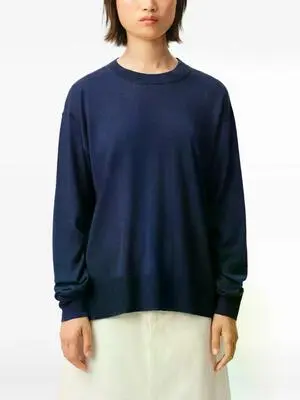 AMI Paris De Coeur Crew Neck Sweater - Blue