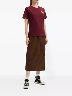 CHOCOOLATE Embroidered Cotton T-shirt