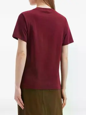 CHOCOOLATE Embroidered Cotton T-shirt