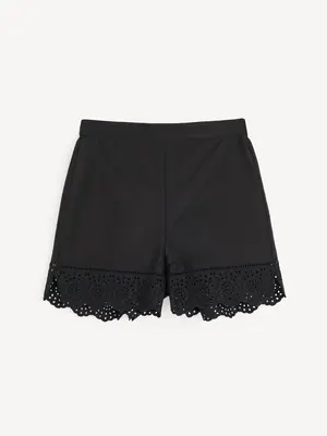 BY MALENE BIRGER Greta Organic Cotton Shorts - Black