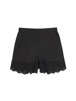 BY MALENE BIRGER Greta Organic Cotton Shorts - Black