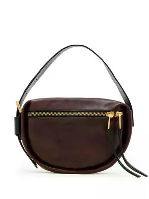 ALLSAINTS Mini Noemie Zip Shoulder Bag - Red