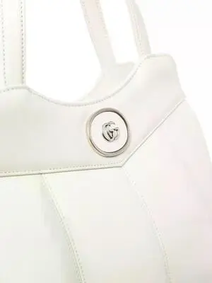 Gucci Small Gg Tote Bag - White
