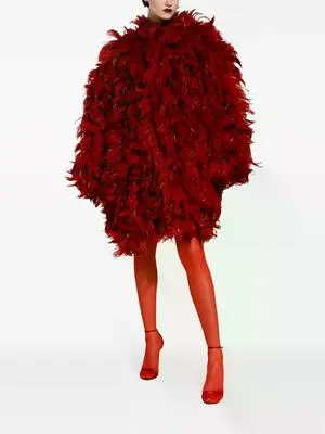 Dolce & Gabbana Embellished Organza Midi Coat