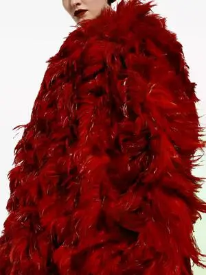 Dolce & Gabbana Embellished Organza Midi Coat