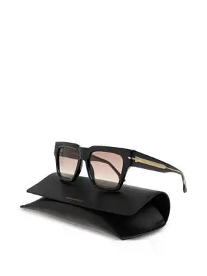 Victoria Beckham Rectangle-frame Sunglasses - Black