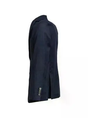 CIRCOLO 1901 Button Front Blazer - Blue
