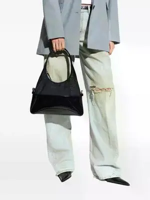 IRO PARIS Mesh Leather Tote Bag