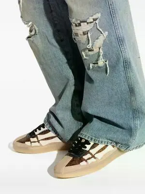 Amiri Bone Detail Sneakers - Neutrals