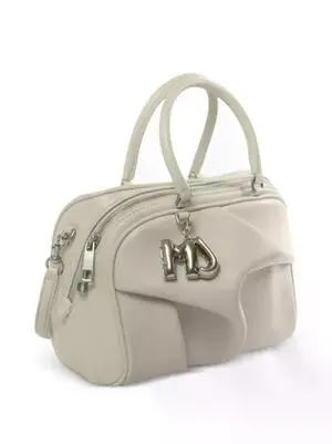 Marc Jacobs Top-handle Tote Bag With Charm - Neutrals