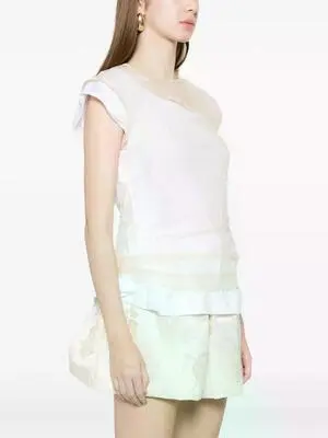 Simone Rocha Lace-trim T-shirt
