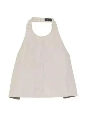 Wardrobe.NYC Clean Backless Top - Neutrals