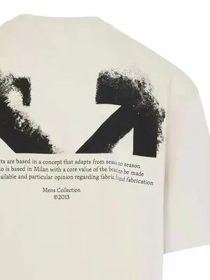 Off-White Half Arrows Graphic T-shirt - Neutrals