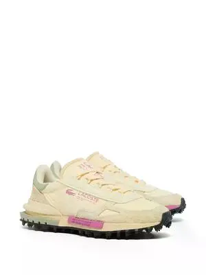Lacoste Elite Panelled Sneakers - Neutrals