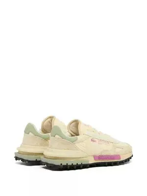 Lacoste Elite Panelled Sneakers - Neutrals