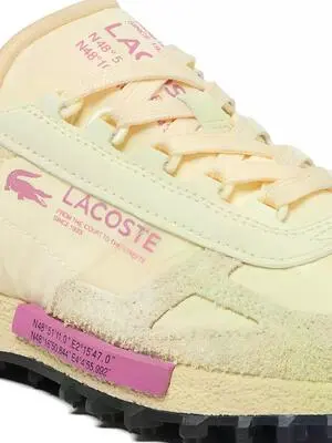 Lacoste Elite Panelled Sneakers - Neutrals