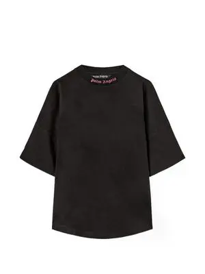 Palm Angels Doubled-logo Over T-shirt