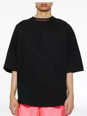 Palm Angels Doubled-logo Over T-shirt