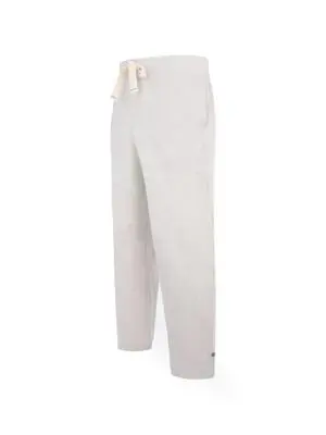 Marané Linen Drawstring Trousers - Neutrals
