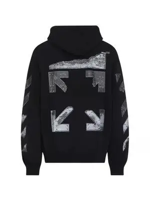Off-White Graphic Print Arrow Hoodie