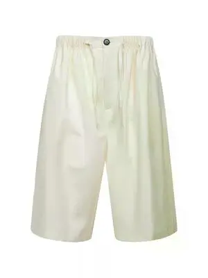 ROSE BURRITO Drawstring Shorts - Neutrals