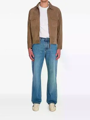 ARMA Flap-pocket Suede Jacket