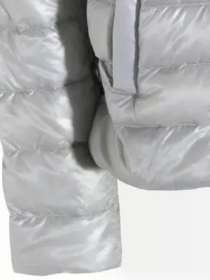Herno Quilted Hooded Coat - Grey