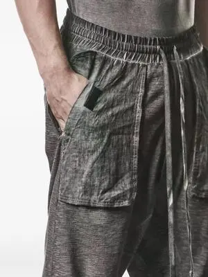 THOM KROM Patch Pocket Track Pants - Grey