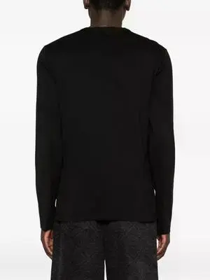 Dolce & Gabbana Long-sleeve Logo-plaque T-shirt