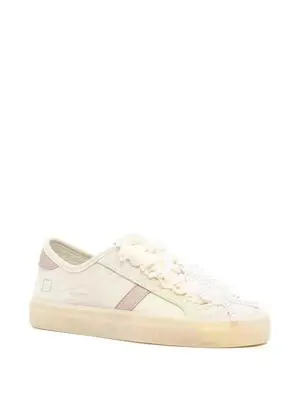 D.a.t.e. Tender Bow Sneakers - Neutrals