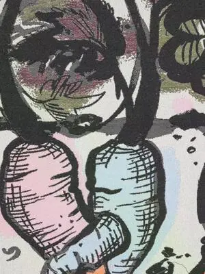 Henrik Vibskov Buttoned Printed Jacket
