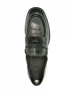 Officine Creative High-shine Leather Loafers