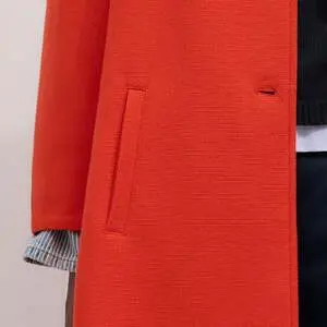 ME+EM Sculptural Sleeve Swing Coat