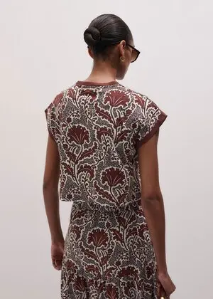 ME+EM Rising Wildflowers Print Relaxed Tee