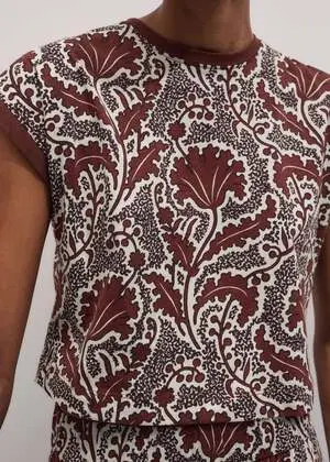 ME+EM Rising Wildflowers Print Relaxed Tee