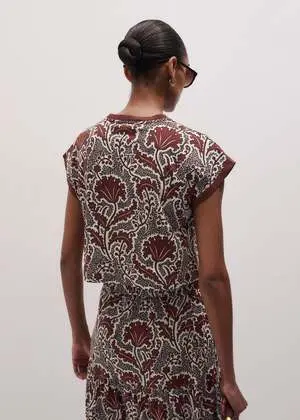 ME+EM Rising Wildflowers Print Relaxed Tee