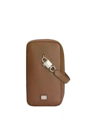 Dolce & Gabbana Padlock Handle Tote Bag - Brown