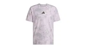 Adidas Power Graphic T-shirt - Ice Lavender Powder Plum Grey