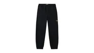 Stone Island Brushed Organic Cotton Fleece 6200004 Sweatpant - Black