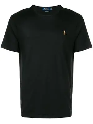 Polo Ralph Lauren Shortsleeve Soft Touch Crewneck Sweat-shirt T-shirt - Black