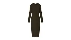 Fear Of God Essentials Ribbed Long-sleeve Dress - Brown