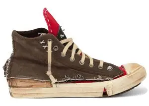 MAISON MARGIELA Love To Death Sneaker - Red/brown
