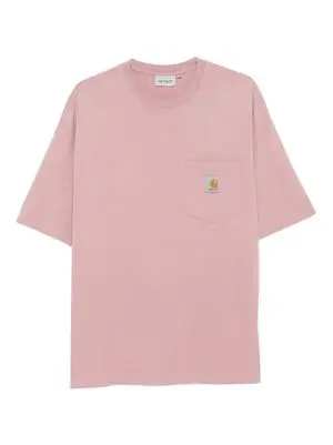 Carhartt Wip Short Sleeve Hudson Pocket T-shirt - Chalk Washed