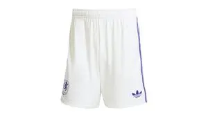 Adidas Aston Villa Fc 2025/2026 Third Shorts - Off White Energy Ink