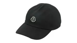 Rick Owens X Moncler Cappello Baseball Hat - Black