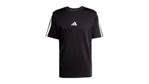 Adidas Essentials 3stripes Single Jersey T-shirt - Black White
