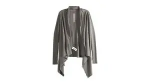 Rick Owens Medium Wrap Cardigan - Dust