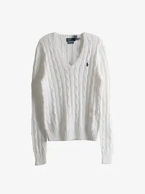Polo Ralph Lauren Long Sleeve Pullover - White