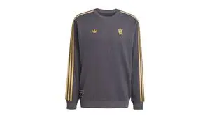 Adidas Terrace Icons Sweatshirt - Manchester United Utility Black